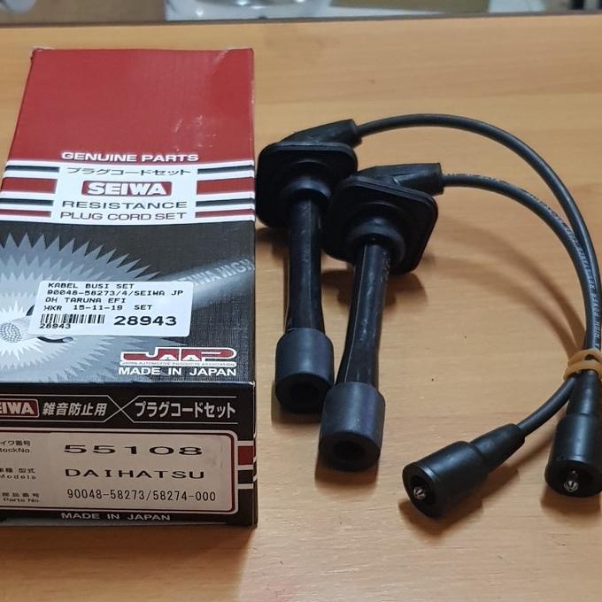 Jual Harga Agen KABEL BUSI DAIHATSU TARUNA EFI INJEKSI 90048-58273/4 ...