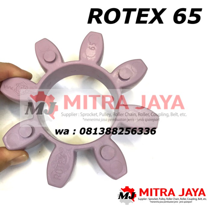 Jual Rubber Coupling Rotex Gr 65 ( Karet Kopling Rotex ) Elemen Element ...