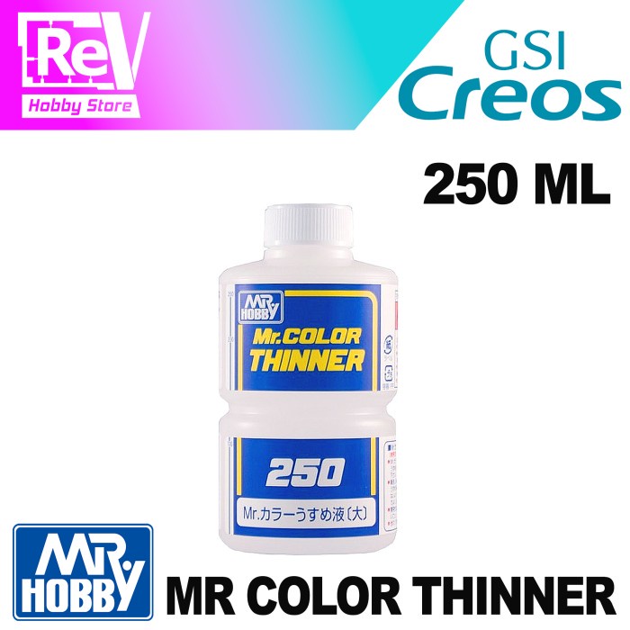 Jual Mr Color Thinner 250 Thinner Gundam Model Kit Mg Hg Pg T103 ...