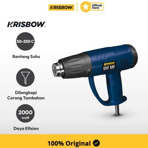 Jual Krisbow Heat Gun 2000 W | Shopee Indonesia