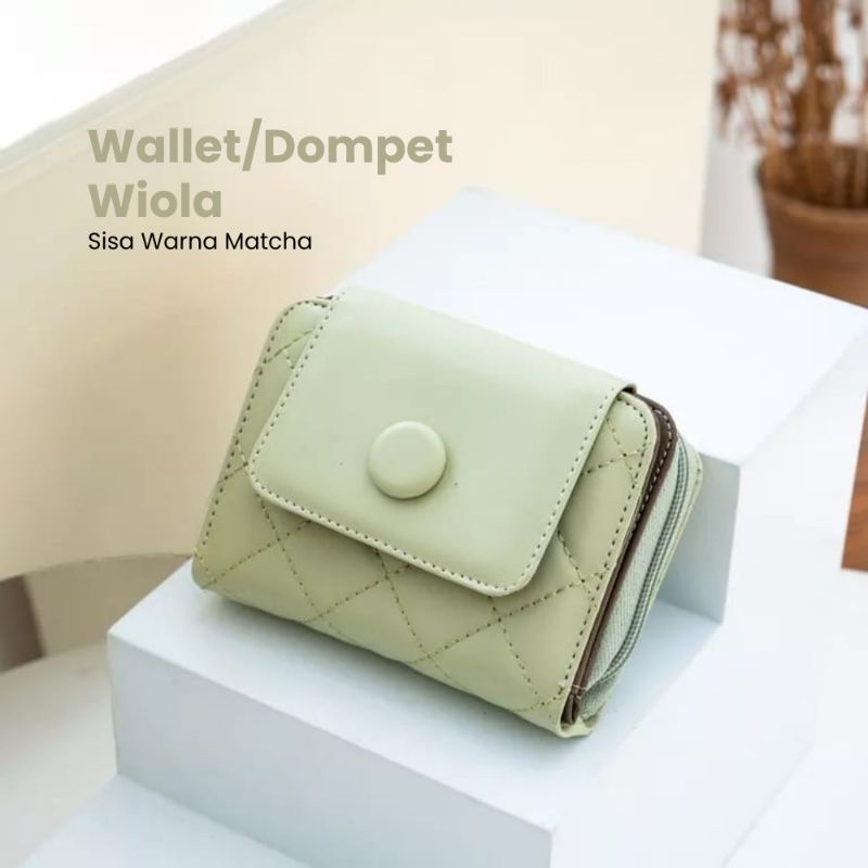 Jual Wallet/Dompet Wiola cantik dan simple dompet tangan mungil cocok ...