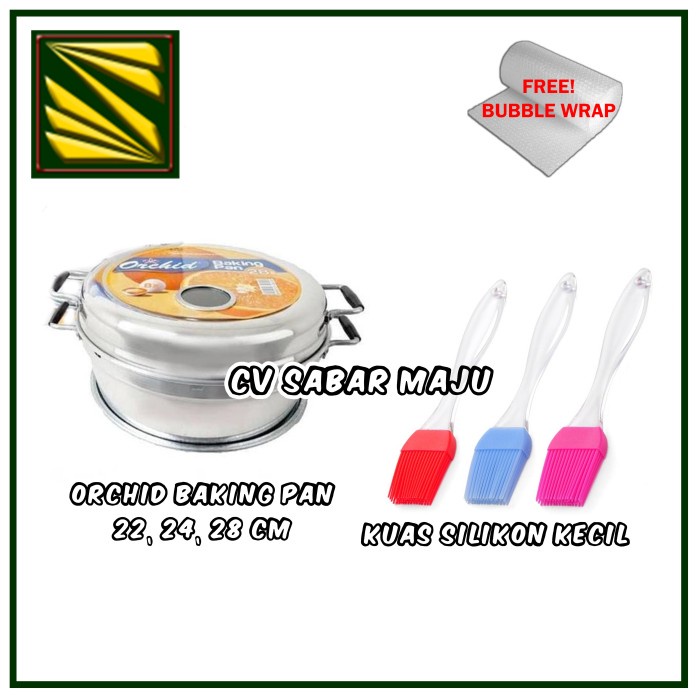 Jual Orchid Baking pan / Panci pemanggang cake dan bolu 22cm, 24cm ...