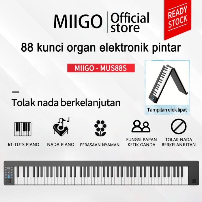 Jual Miigo 88-Key Folding Piano Portable Keyboard Keyboard Piano Kecil ...