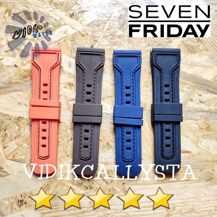 Jual TALI JAM TANGAN SEVENFRIDAY SF SEVEN FRIDAY RUBBER STRAP 28MM ...