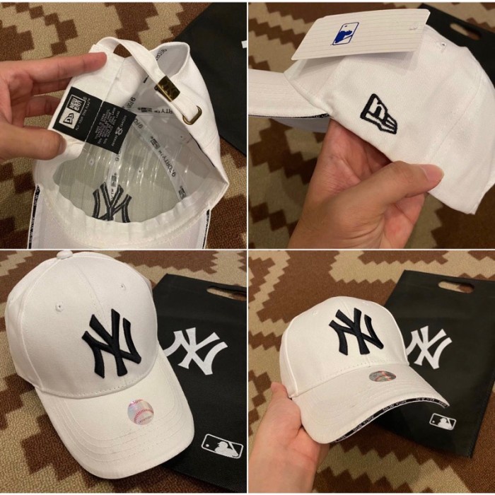 Jual Topi Mlb Cap / Ny Cap Mini Font (Free Goodie Bag) | Shopee Indonesia