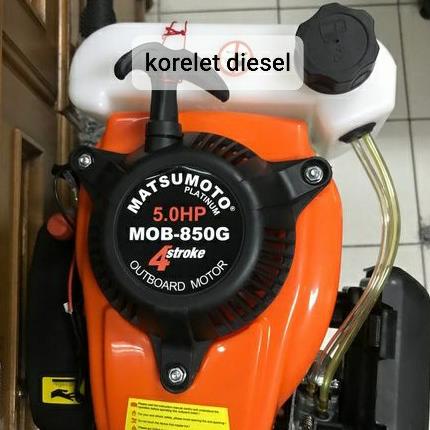 Jual Mesin Perahu Tempel Outboard Mob850G 5Hp 4Tak Matsumoto | Shopee Indonesia