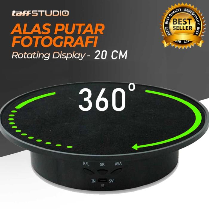 Jual Stand Display Putar Meja Alas Putar Fotografi Rotating Display ...
