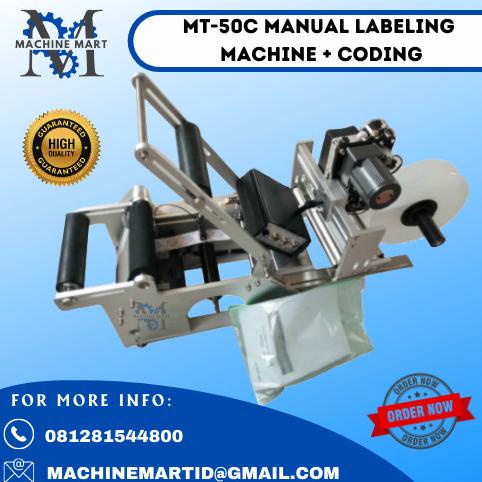 Jual Mt-50C Mesin Labeling Tempel Stiker Label Pada Botol Dan Coding | Shopee Indonesia