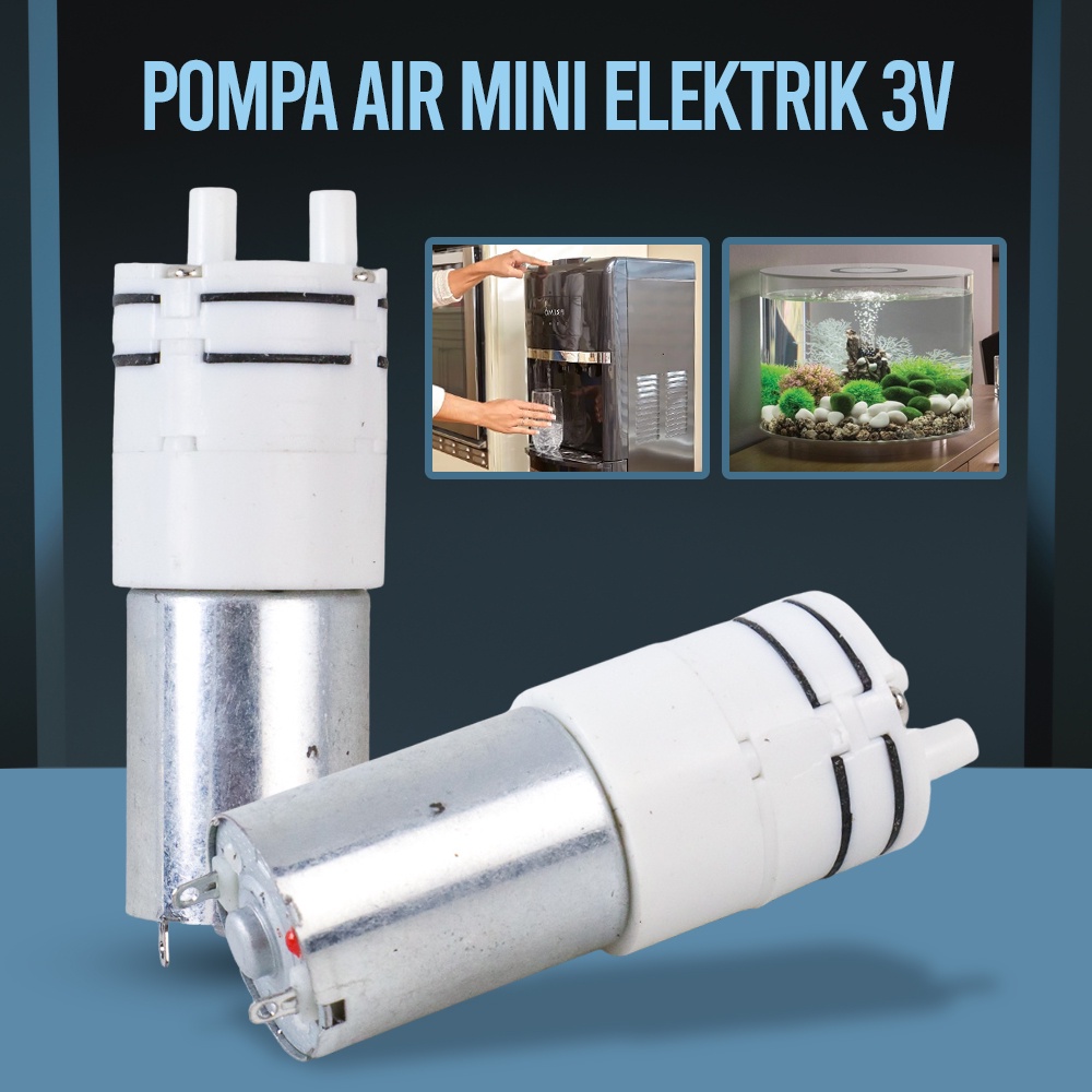 Jual Pompa Air Mini Elektrik Water Diaphragm Pump for Dispenser ...