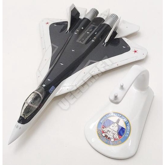 Jual Miniatur Pesawat Su-57 Felon Diecast Aircraft Su57 Scale 1:100 ...
