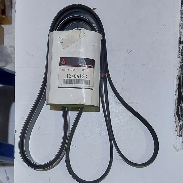 Jual Fan Belt Alternator Lancer Evo X Lancer EX 1340A123 type GS41 ...