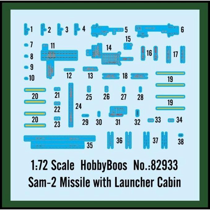 Jual Gercep!!! Model Kit Miniatur Rudal Anti Pesawat Sam-2 Hobby Boss ...