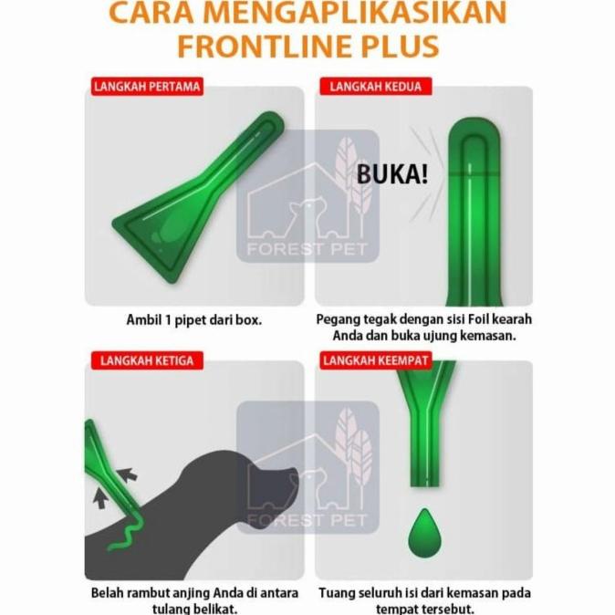 Jual Frontline Plus For Dogs / Obat Kutu Anjing 10-20Kg (1 Pipet ...