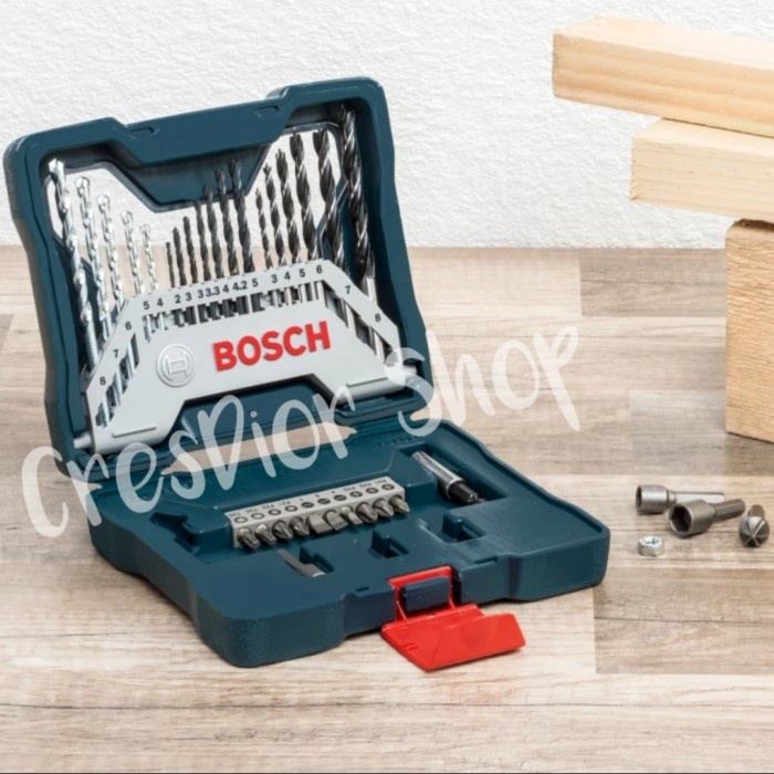 Jual Mata Bor Set Mix Kombinasi Obeng Sok Sock Socket Bosch X Line 33 ...
