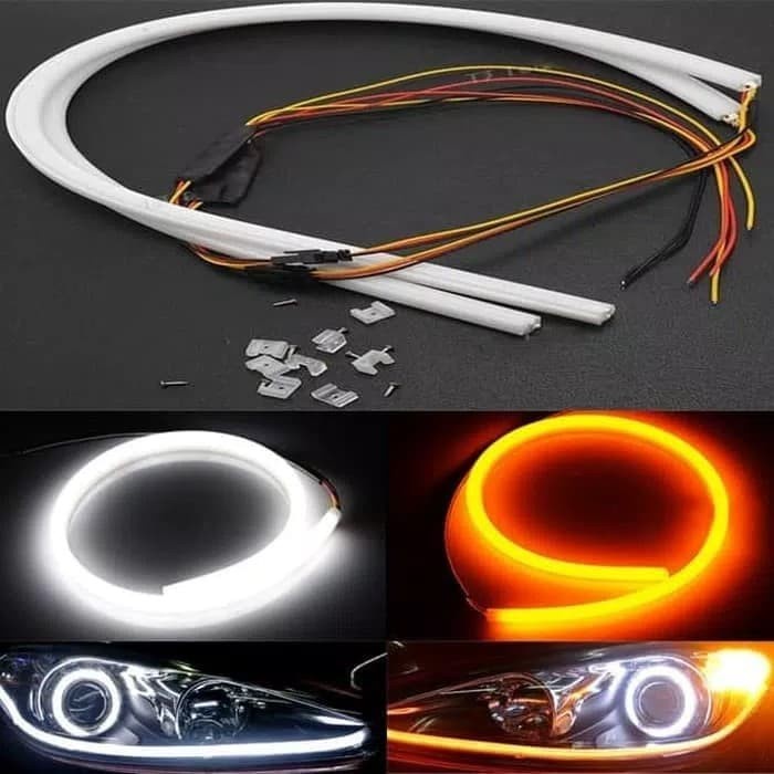 Jual Lampu Led Alis Drl Sigra 60Cm/ Lampu Led Alis Running Headlamp ...