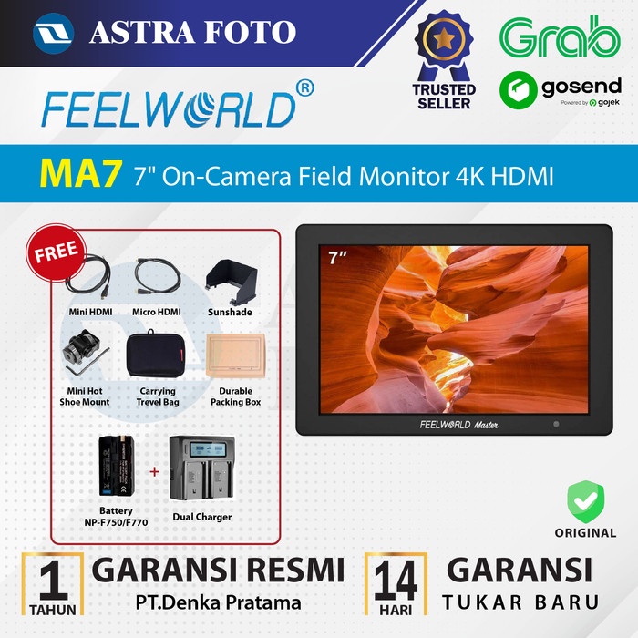 Jual Master MA7 7" 4K Monitor - Garansi Resmi | Shopee Indonesia