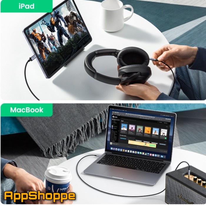 Jual Kakusiga Audio Cable Adapter Usb Type C To Jack Aux 3.5Mm ...