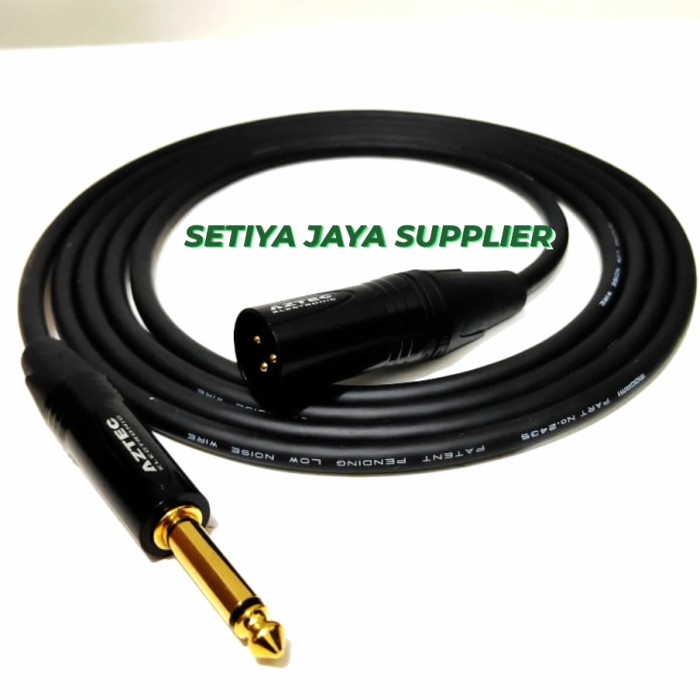 Jual Mogami Original, Kabel Jack Ts 6.5Mm To Xlr Male Aztec Gold - 50 ...