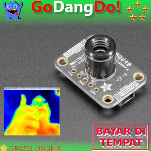 Jual MLX90640 Sensor Kamera Thermal Suhu, 3224 Pixels, FOV 55 | Shopee ...