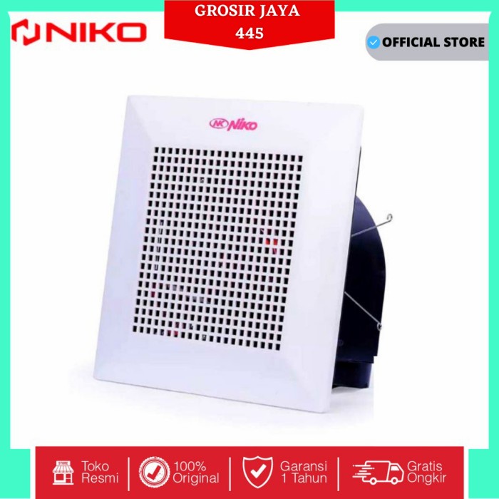 Jual Niko Nk-Af10 Exhaust Fan 10 Inch - Kipas Angin Plafon Nk Af10 | Shopee Indonesia