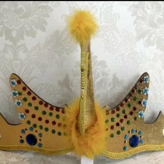 Jual Mahkota Burung Adat Jawa Barat(Aksesoris Tari Merak) | Shopee ...