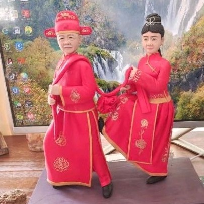 Jual Patung clay custom sesuai wajah souvenir koleksi kenang-kenangan ...