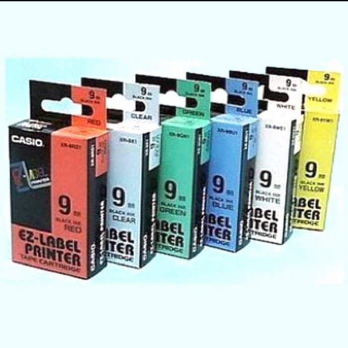 Jual EZ Label Casio 9mm x 8mm | Shopee Indonesia
