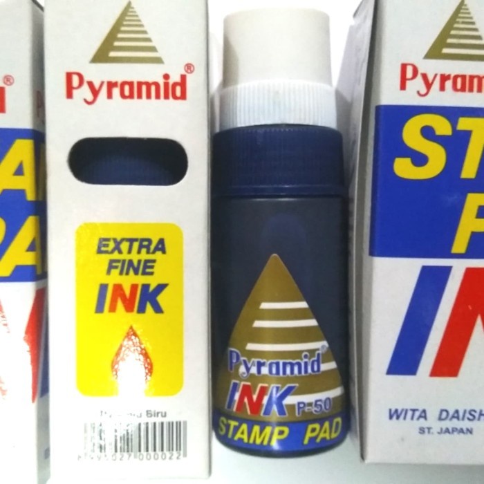 Jual Tinta stempel pyramide 50 CC. | Shopee Indonesia
