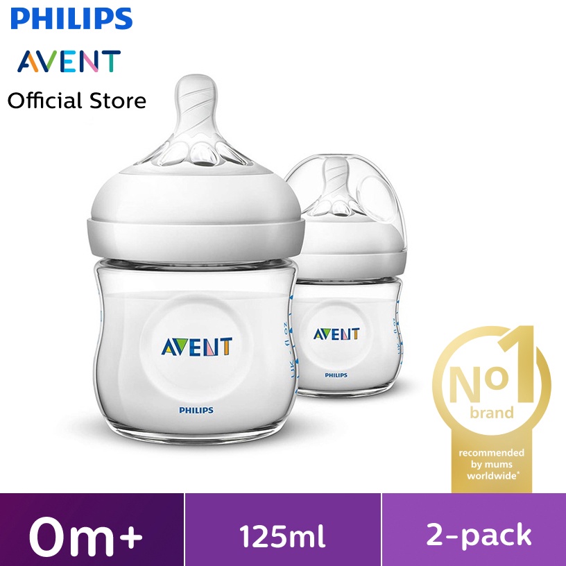 Jual Produk Okee3E8q Philips Avent Natural Bottle Twin 125ml 0M+ SCF690 ...