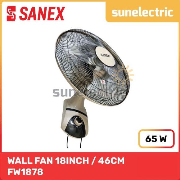 Jual Sanex Kipas Angin Dinding Baling Besi 18"/45Cm Fw-1878 / Fw-1879 | Shopee Indonesia