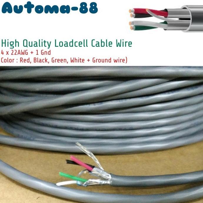 Jual Kabel Sensor Loadcell 4 warna Line Load cell LCT Mk-Cell ZEMIC AND ...