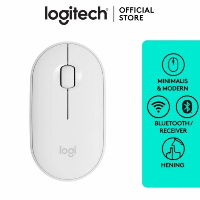 Jual Logitech Pebble Wireless Bluetooth Mouse M350 | Shopee Indonesia