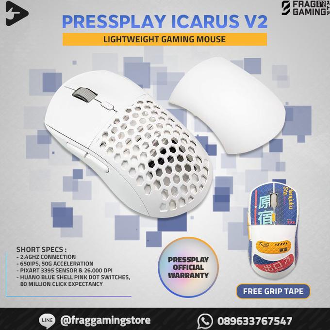 Jual Pressplay Icarus / Press Play Icarus Ultralight Wireless Gaming ...