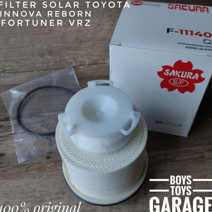Jual Filter Solar Innova Reborn Fortuner Vrz 2Gd 1Gd Diesel Fuel Filter ...