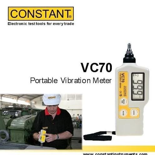 Jual Constant Vc 70 Portable Vibration Meter Alat Ukur Getaran Vc70 ...