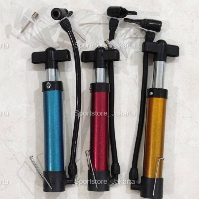 Jual Pompa bola import - hand pump bola sepak basket voli free pentil ...