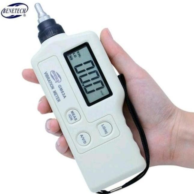 Jual Vibration Meter Benetech Gm63A Original Tester Vibrometer Gm 63A ...