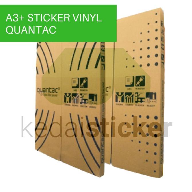 Jual Sticker Vinyl A3+ QUANTAC (GLOSSY, MATTE, TRANSPARENT) | Shopee ...