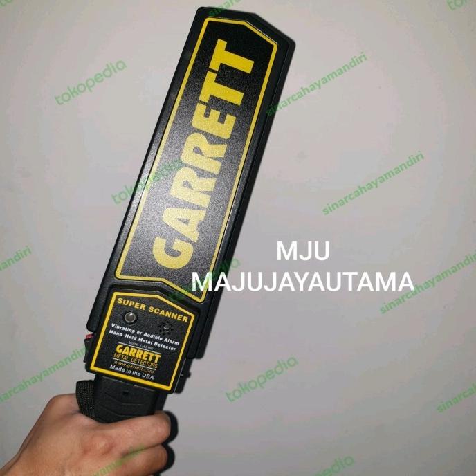Jual GARRET METAL DETECTOR - ALAT SENSOR DETEKSI LOGAM / SCANNER ...