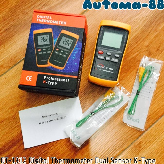 Jual Digital Thermometer -200C ~ 1300C Dual 2 Channel K-Type ...