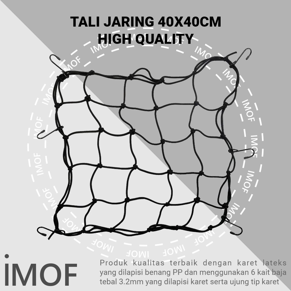 Jual TB Tali Jaring IMOF Premium 40x40 cm Original (Paling Popular ...
