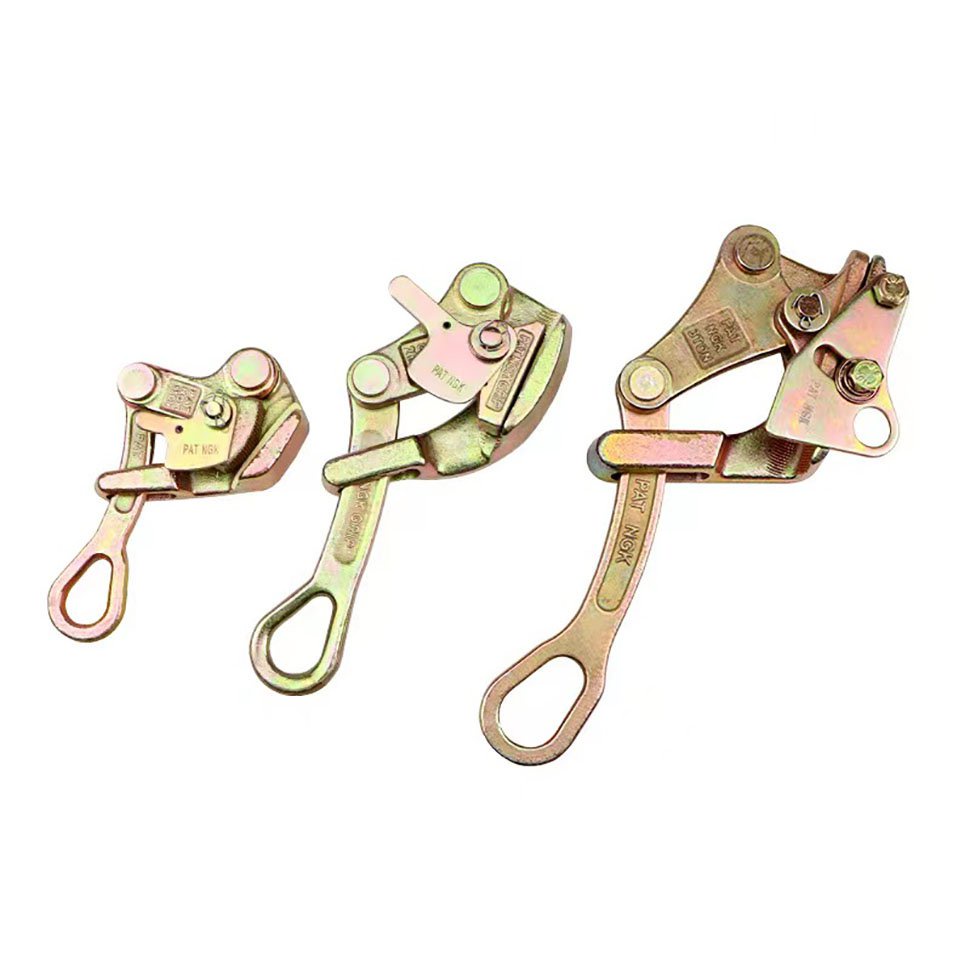 Jual &Wire Grip Steel Pulling Tool for Wire Rope Cable Clamp Wire ...