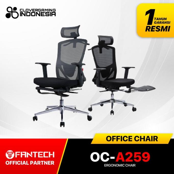 Jual Fantech OCA259/OC-A259 Kursi Kantor Kerja Jaring Premium Office ...
