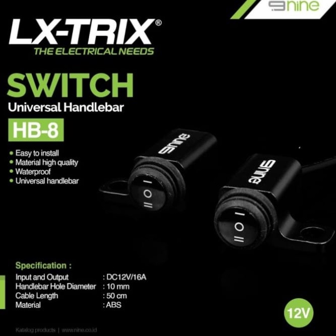 Jual Lq 9NINE LUXIMOS HB8 SAKLAR TOMBOL LAMPU LED D2 TEMBAK ON/OFF DI SPION (Ready) | Shopee ...