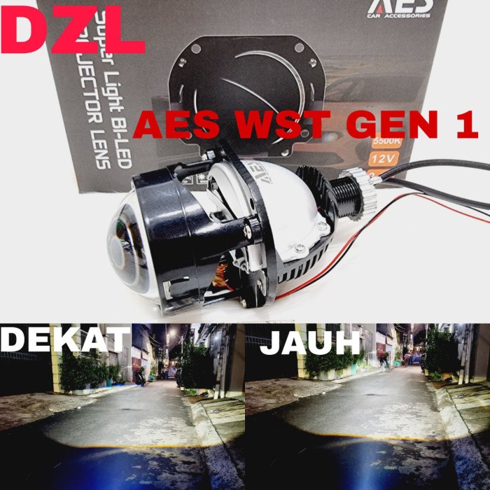 Jual LAMPU UTAMA LED BILED AES WST GEN 1 2.5 INCH PROJIE PROJI ...