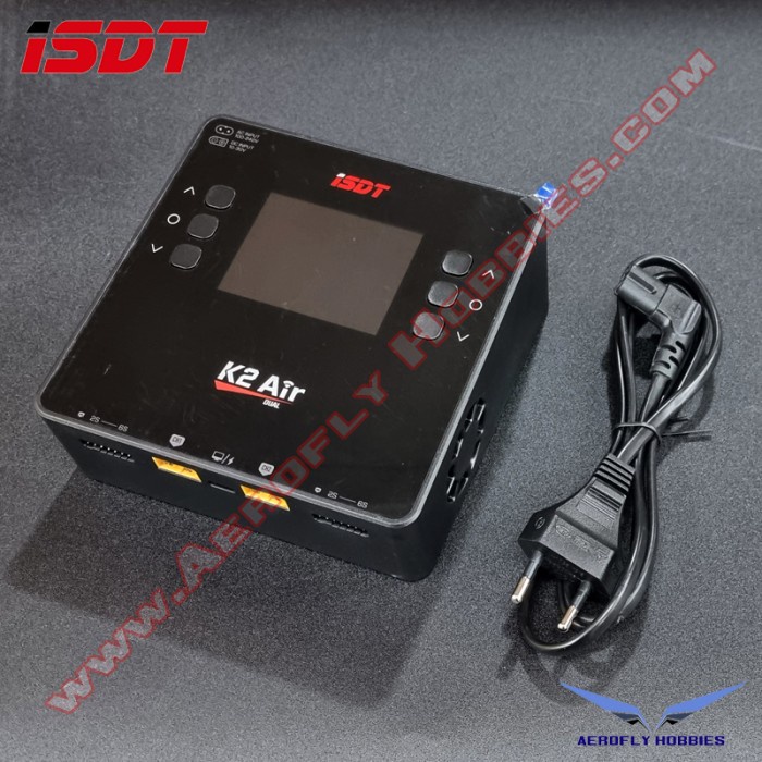 Jual FLASH SALE!!! ISDT K2 AIR AC 200W DC 500WX2 20A DUAL PORT CHARGER DISCHARGER TERMURAH ...
