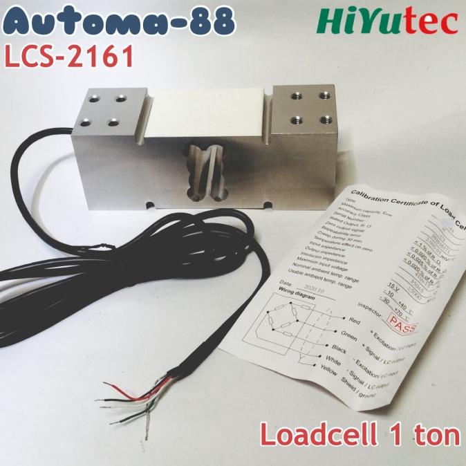 Jual Strain Gauge Pressure sensor Loadcell 1t 1 ton Load cell 1000kg ...