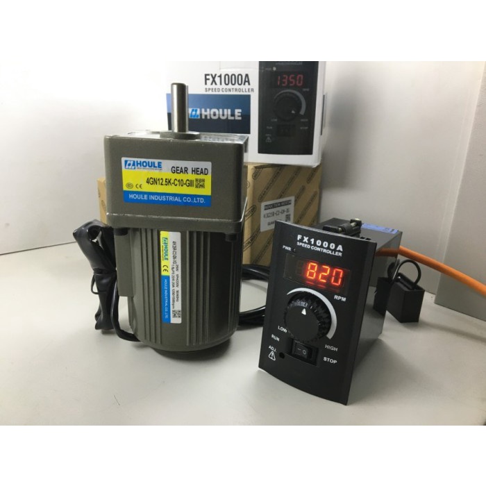 Jual Speed Control Motor Gearbox 25W 220V 1 Phase - Gear Head ...