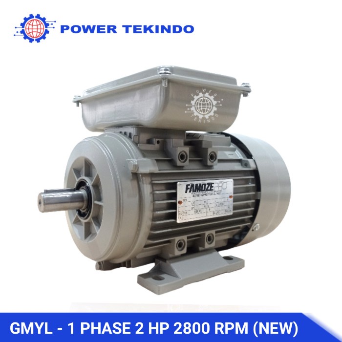 Jual Famoze Pro Dinamo 1 Phase 2 HP 2800 RPM Elektro Motor GMYL 2 PK | Shopee Indonesia