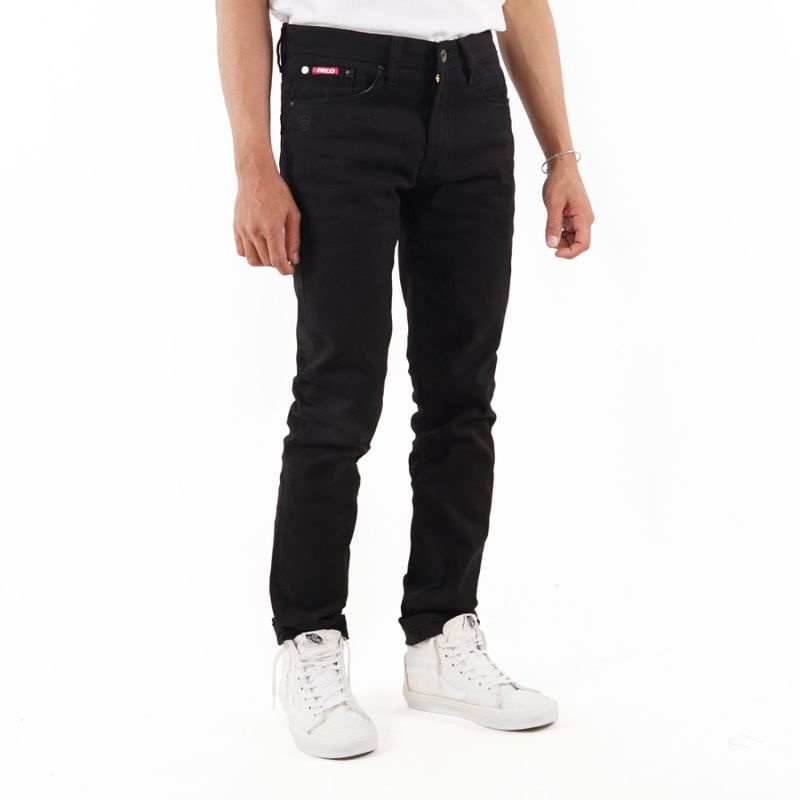 Jual Friday Killer | Denim Pants | Aztec Black | Shopee Indonesia